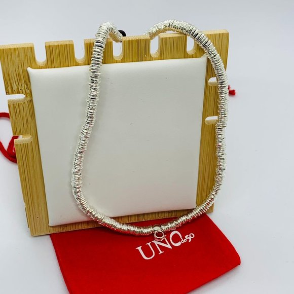 UNO de 50 | Jewelry | Uno De 5 Red Stone Necklace Silverplatedred ...